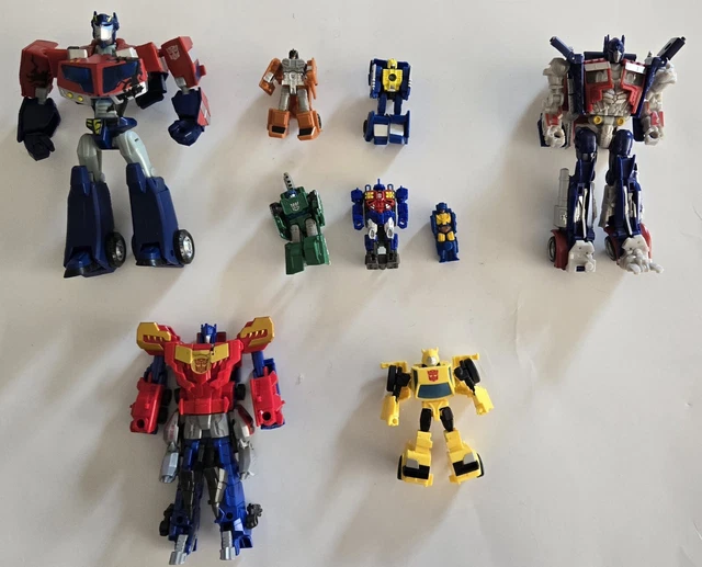 TRANSFORMERS LOT: ANIMATED/TITANS Return/Minibots/Crash Combiners/Movie ...