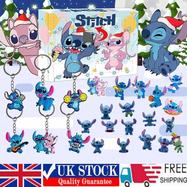 ADVENT CALENDAR LILO & Stitch Christmas Blind Box-24 Days Countdown ...