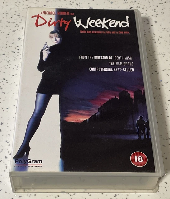 DIRTY WEEKEND - VHS Video - Lia Williams, David McCallum, Rufus Sewell ...