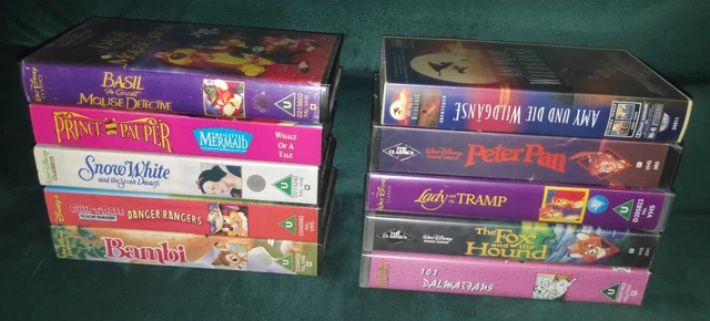 WALT DISNEY CLASSICS - VHS KIDS Story/Movie/Cartoon PAL Cassettes/Tapes ...