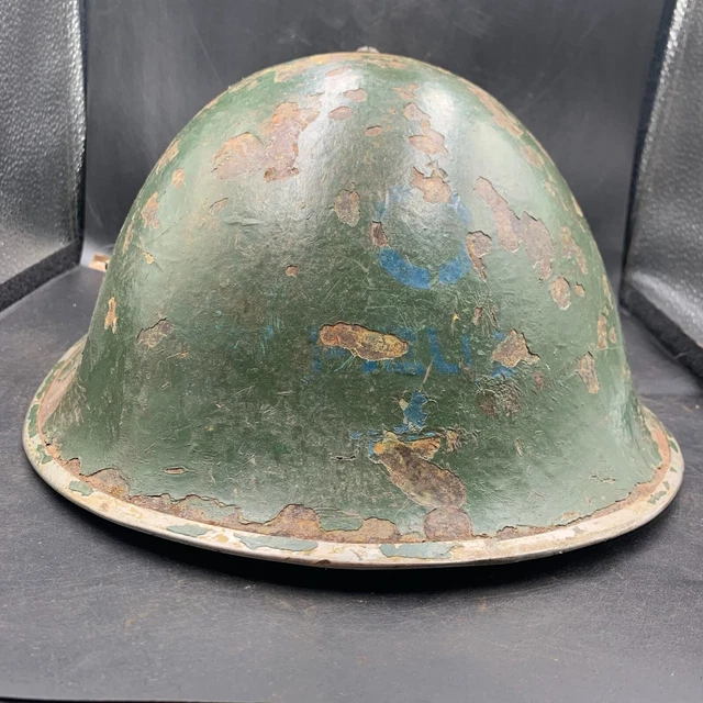 BRITISH / CANADIAN Army WW2 Mk3 Turtle Helmet - Complete with Liner EUR ...