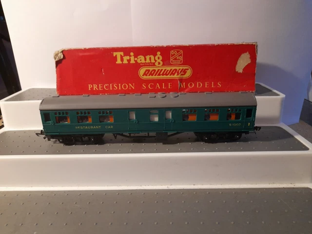 TRIANG OO GAUGE Southern Railway Restaurant Car S1007 Part Boxed £4.88 ...