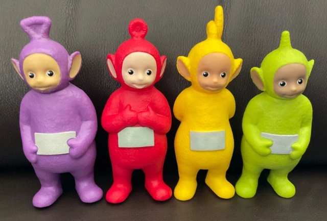 TELETUBBIES PLASTIC Toy Figures Tinky Winky, Dipsy, Laa Laa & Po £9.99 ...