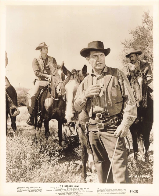 ORIGINAL VINTAGE CINEMA Still Photo Movie The Broken Land Kent Taylor £ ...