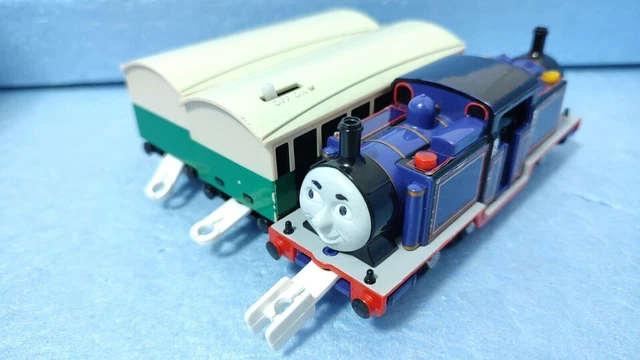 THOMAS & FRIENDS Plarail TOMY Mighty Mac Original Coach Set Japan Selten EUR 67,57 - PicClick DE