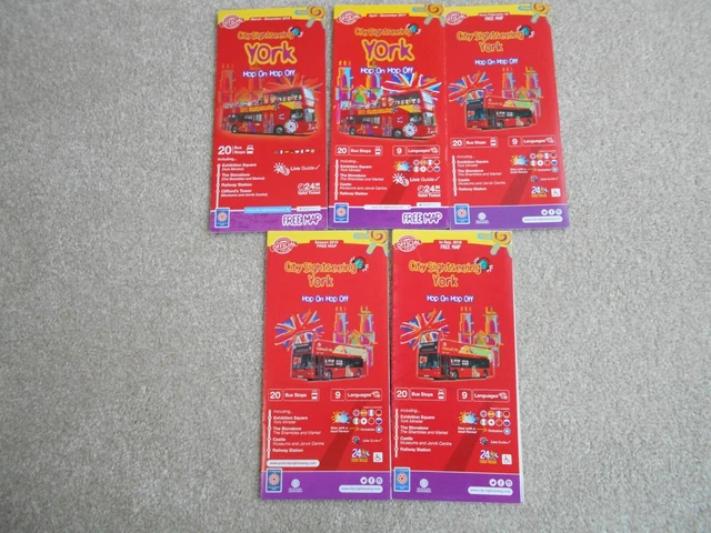 5, YORK, CITY SIGHTSEEING OPEN TOP BUS TIMETABLE. To; Sept, 2016 - 19 ...