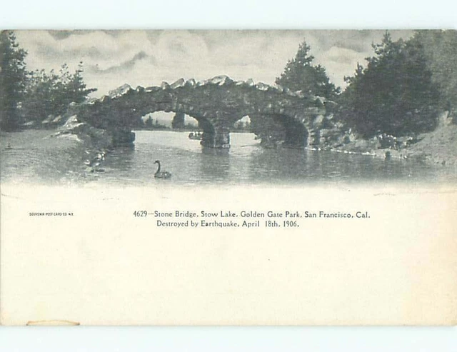 BRIDGE BEFORE DESTROYED By Earthquake San Francisco California CA n5182 ...