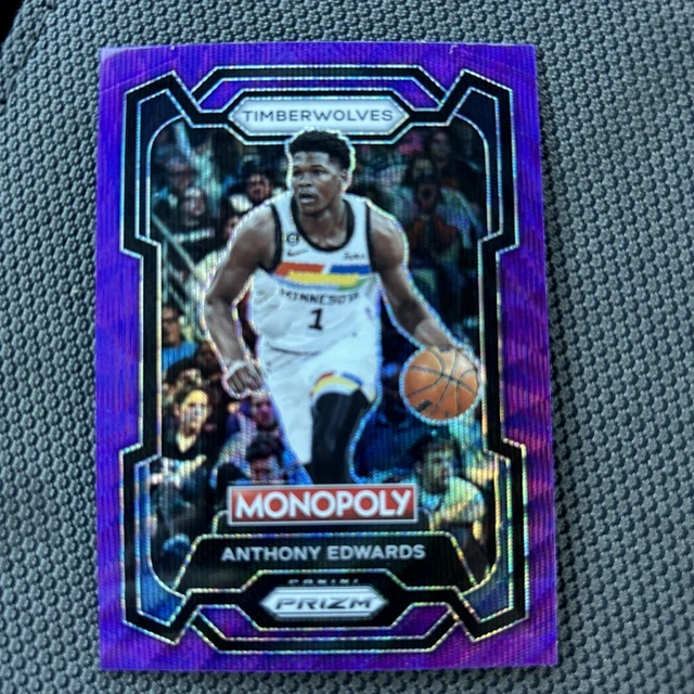 2023-24 PANINI PRIZM Monopoly Basketball Anthony Edwards "Antman ...