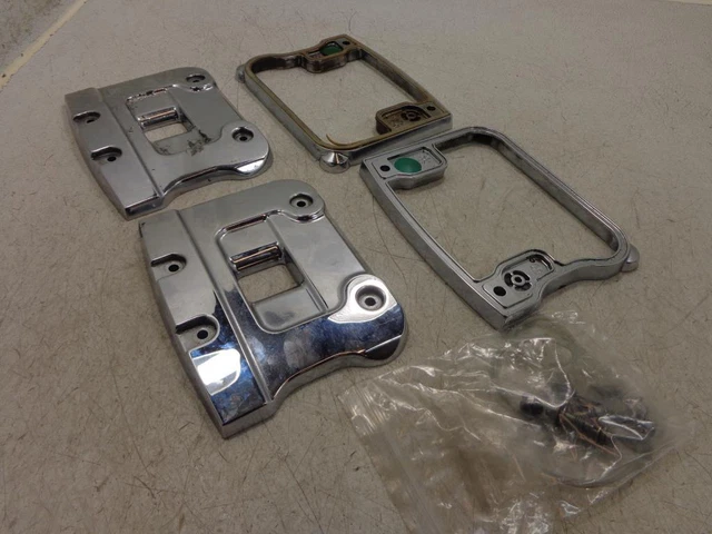 HARLEY DAVIDSON EVOLUTION ENGINE MOTOR ROCKER BOX COVERS COVER INNER ...