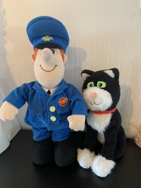 POSTMAN PAT AND Jess The Cat Plush Bundle £18.00 - PicClick UK