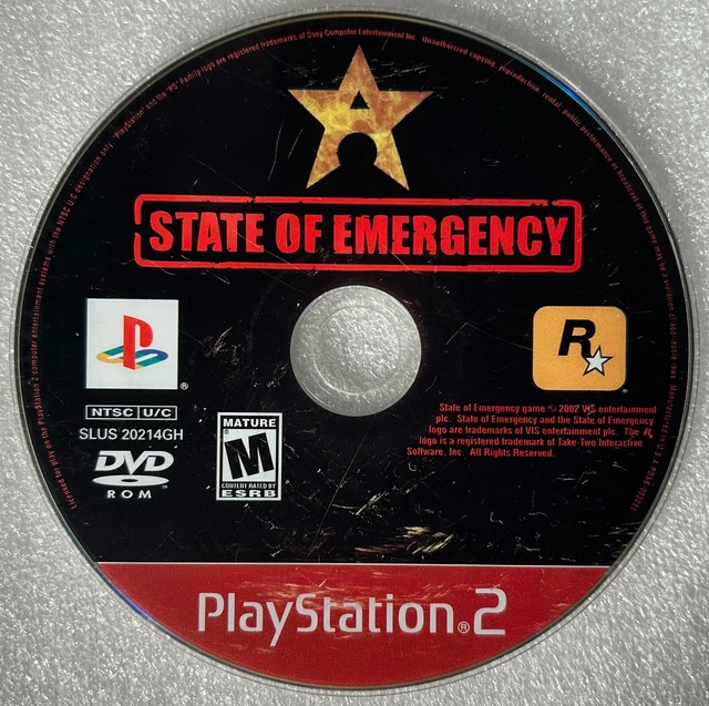 STATE OF EMERGENCY - greatest hits (Sony PlayStation 2, ps2, 2007 ...