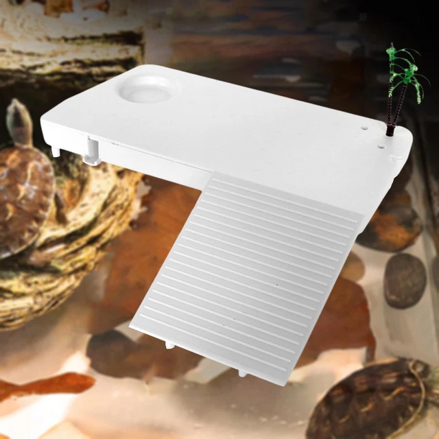 TORTOISE BASKING RAMP Platform Vivarium Box Aquarium Tank Rest Floating ...