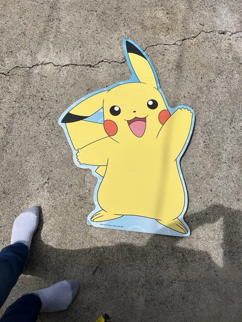 RARE POKEMON PIKACHU Standee Standup Cardboard Cutout 3ft £15.10 ...