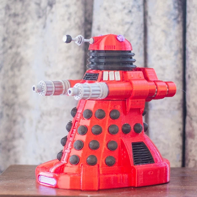 DALEK STORM LEADER, Special Weapons Dalek. 3D Printed Fan Art £38.12 ...