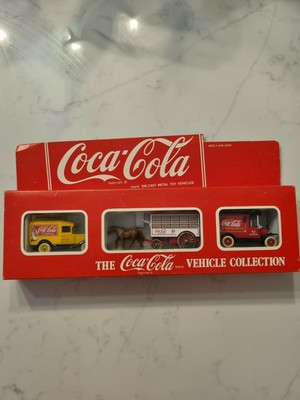 COCA COLA VINTAGE 1967 Car Models Metal Rare Collectable set of 3 EUR ...
