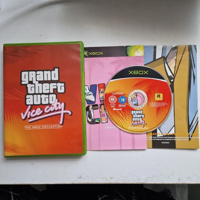 GRAND THEFT AUTO VICE CITY (Xbox Collection Edition) Microsoft Xbox ...