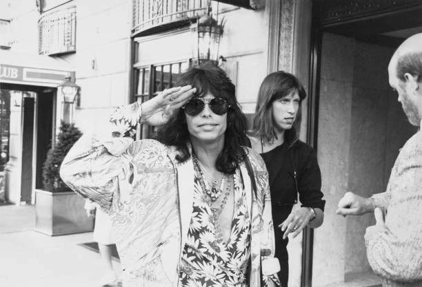 SINGER STEVEN TYLER of American rock band Aerosmith arrives at New- Old ...