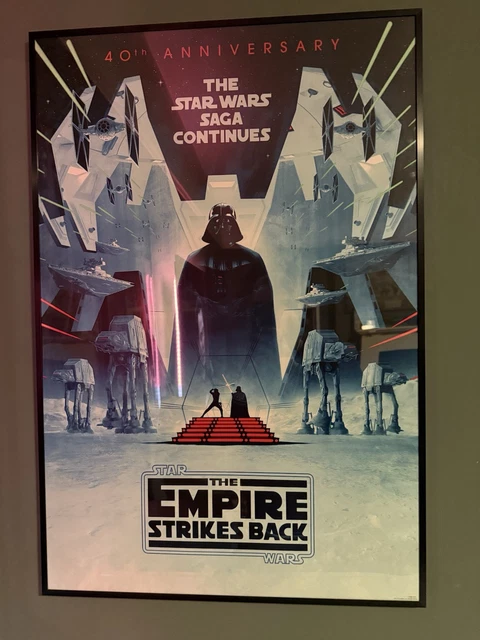 STAR WARS EMPIRE Strikes Back 40th poster - Matt Ferguson screen print ...