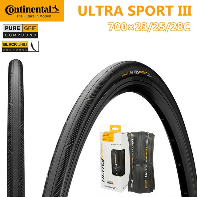 CONTINENTAL ROAD BIKE Tire 700×23/25/28C Ultra Sport III Pure Grip ...