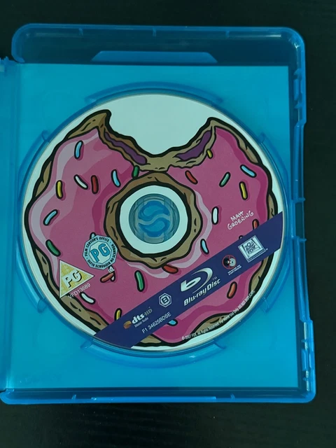 THE SIMPSONS MOVIE Blu-ray Dan Castellaneta Julie Kavner region B £3.31 ...
