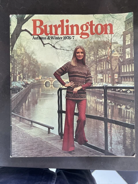 VINTAGE BURLINGTON SHOPPING mail order catalogue A/W 1976 1977 not Kay ...