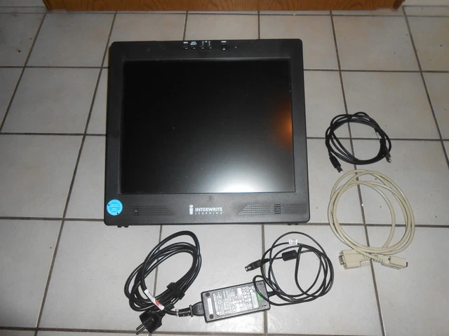 TABLET MONITOR 17& PI-770 Touch Screen Interwrite Learning EUR 60,00 ...