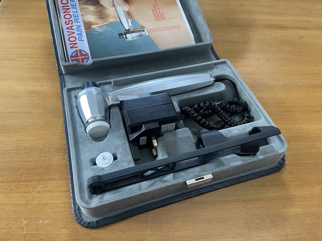 NOVASONIC SOUND WAVE Therapy Sonic Massager With Case & Attachments £59 ...