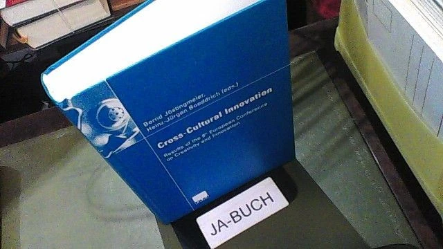 CROSS-CULTURAL INNOVATION: RESULTS of the 8th European Conference on ...