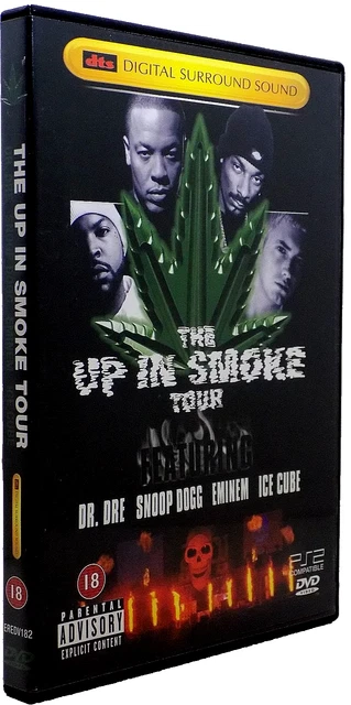 THE UP IN Smoke Tour DVD (2000) DTS Dr Dre, Snoop Dogg, Eminem, Ice ...