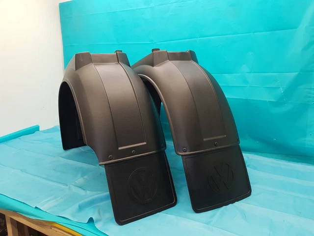 ORIGINAL VOLKSWAGEN VW T5 T6 Pickup Rear Fender Mud Flap 2 Piece £246. ...