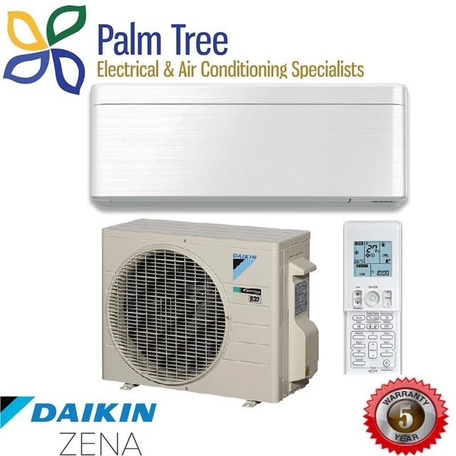 DAIKIN ZENA 2.5KW Split Air Conditioner Ftxj25Tvmaw White Supply ...