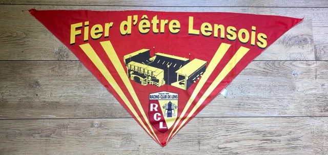 RARE ANCIEN FOULARD Football LENS RCL Kop LIGUE1 1998 No Maillot ...