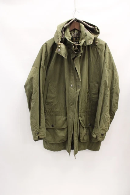 MEN'S BARBOUR JAMES PERCY Dark Olive Green Lightweight Cheviot Jacket ...
