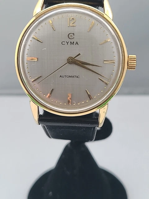 VINTAGE CYMA AUTOMATIC men's watch, Rare collector watch , working $390 ...