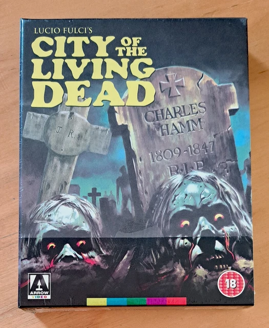 CITY OF THE Living Dead Arrow Limited Edition Blu Ray Lucio Fulci New ...