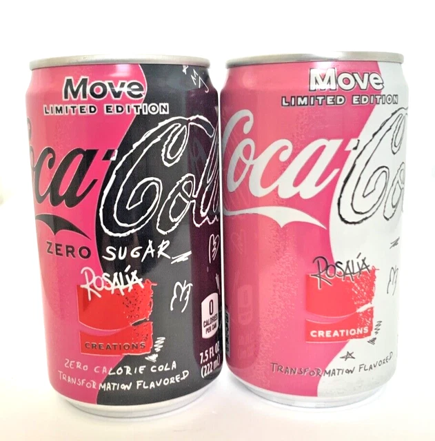LIMITED EDITION COLLECTOR Rosalia Move Transformation Flavor Coca Cola ...