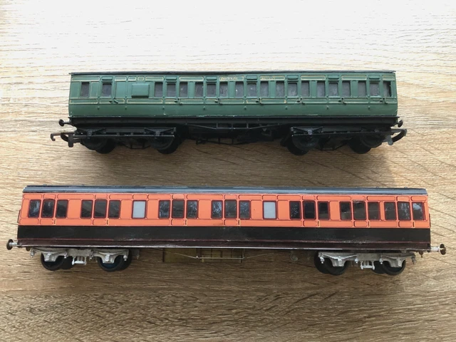 OO SCALE PASSENGER Coaches x2 Kitbuilt LSWR and Southern $9.50 ...