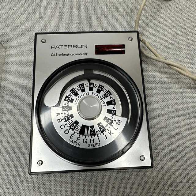 PATERSON CDS ENLARGING Computer Timer £12.99 - PicClick UK