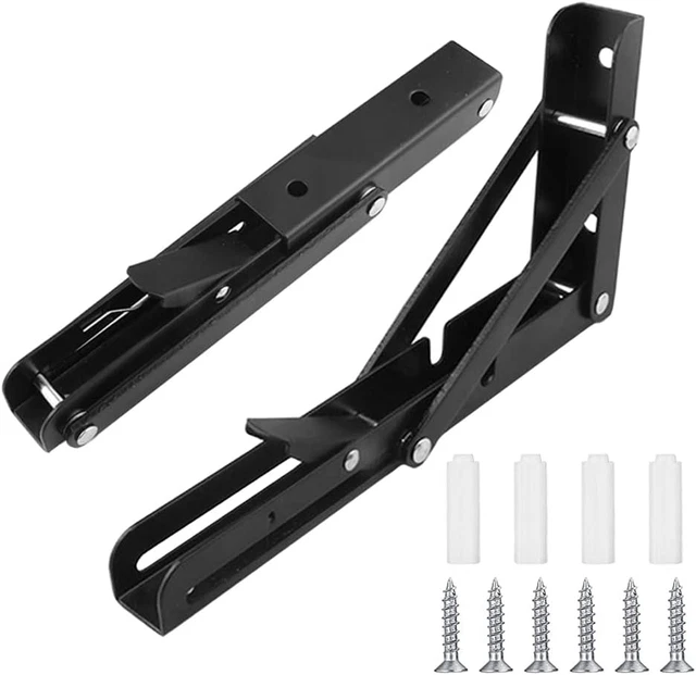 STAFFE PER MENSOLE Pesant,Mensola Pieghevole, Staffe Pieghevoli Inox ...