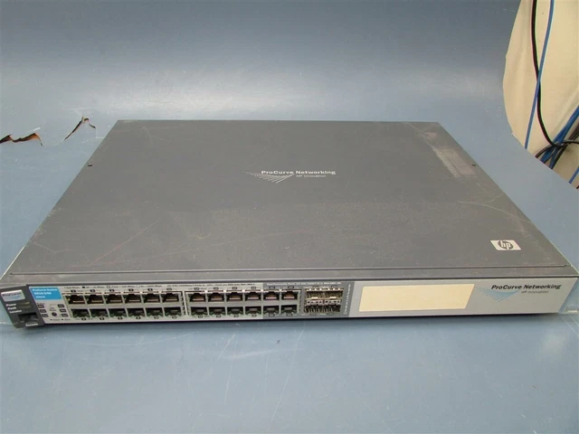 HP PROCURVE 2810-24G 24-Port Managed Gigabit Switch (J9021-60001 ...