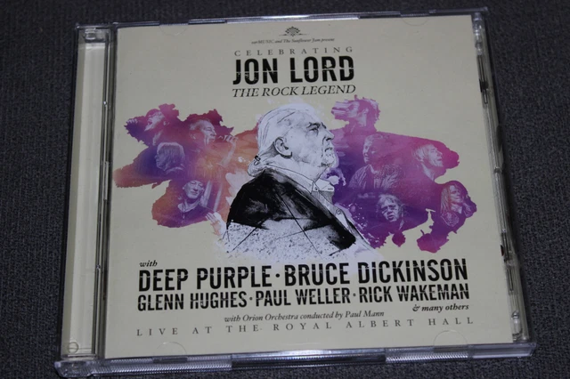 JON LORD - LIVE AT THE ROYAL ALBERT HALL - 2 CDs TOP - Deep Purple ...