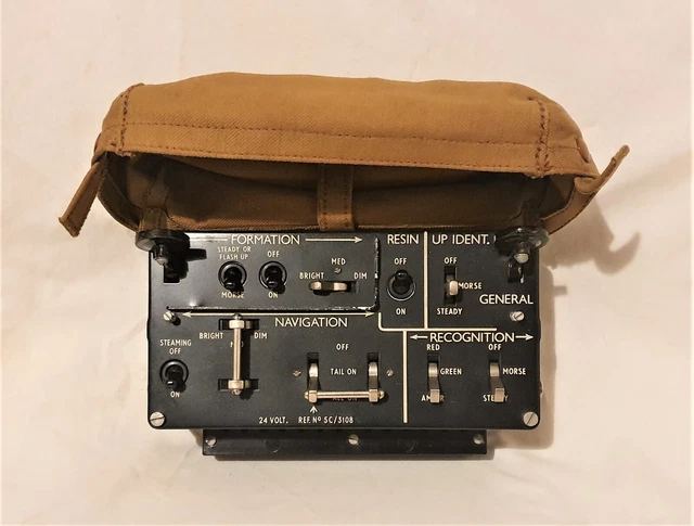 WW2 BRITISH RAF Royal Air Force Bomber Command 5C/3108 Lighting Control ...