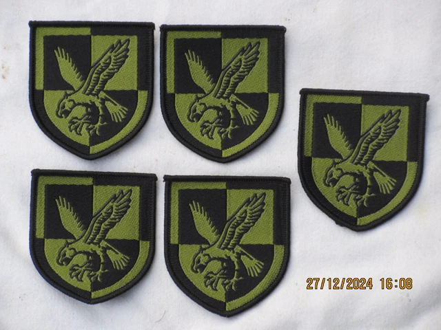 16TH AIR ASSAULT Brigade,oliv,TRF,Patch,Abzeichen,British Army, 5x EUR ...