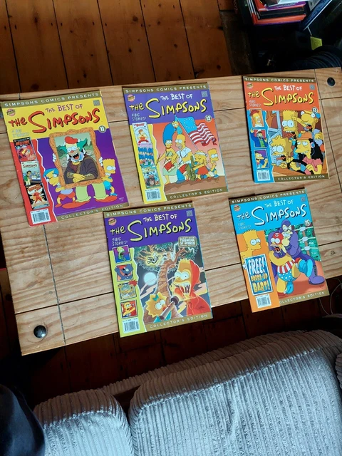 BEST OF SIMPSONS Comics #11-15 / Comics Books / The Simpsons £10.00 ...