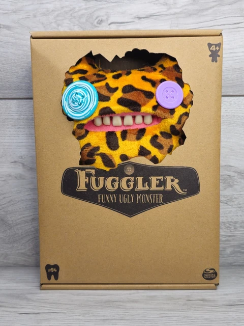 FUGGLER FUNNY UGLY Monster Leopard Print Indecisive Monster Soft Toy ...
