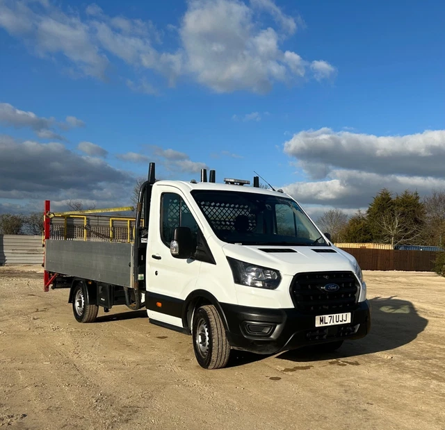 FORD TRANSIT DROP side truck with tail lift £10,000.00 - PicClick UK
