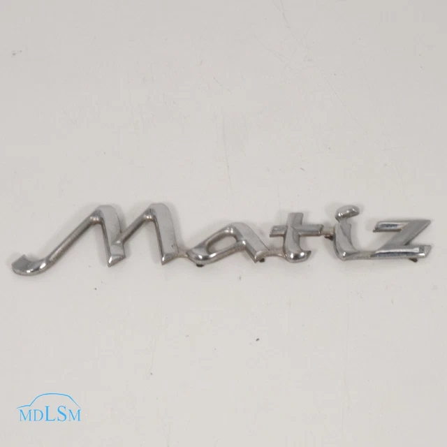 ÉCRIT DAEWOO MATIZ Logo Emblème Siga Badge Orrnement Arrière Originale ...