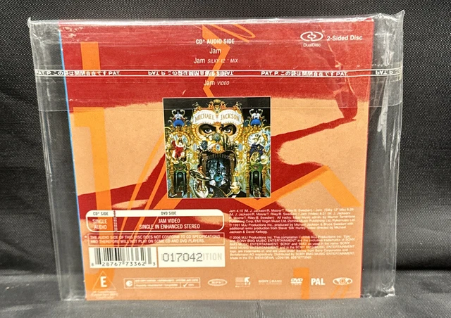 MICHAEL JACKSON DOUBLE disque "JAM" CD DVD visionnaire importation ...