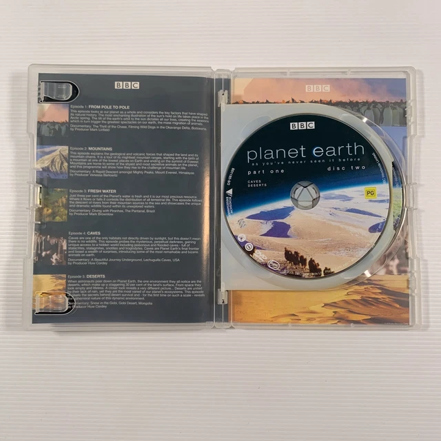 PLANET EARTH : Part 1 BBC TV documentary Episode 1-5 (DVD 2006 2 discs ...