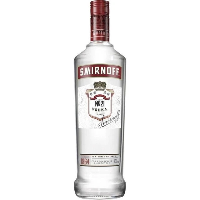 SMIRNOFF VODKA RED 1L $82.13 - PicClick AU